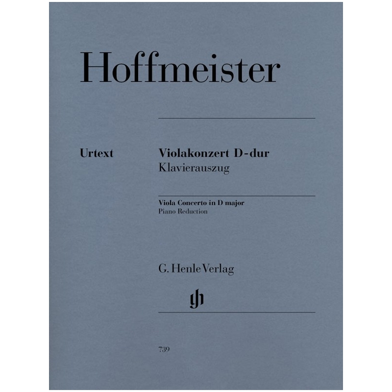Hoffmeister - Viola Concerto D major